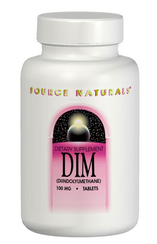Source Naturals DIM 100 mg 60 Tablet 60 Tablet